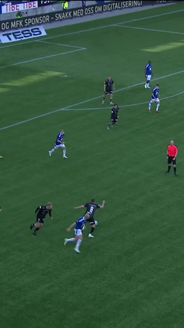 69’ - Mål av Sory Diarra (2-1)