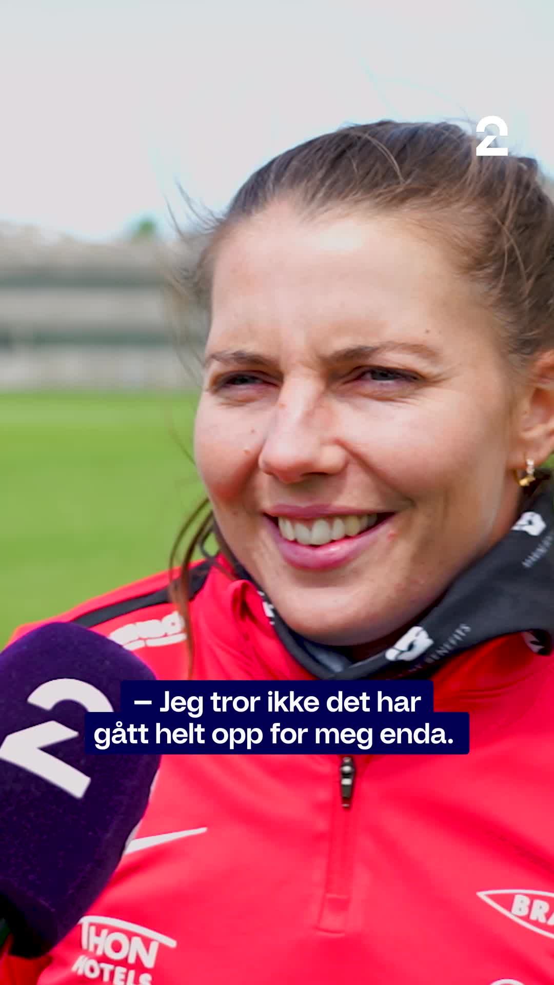 Deler nyhet: – En grinende Cecilie