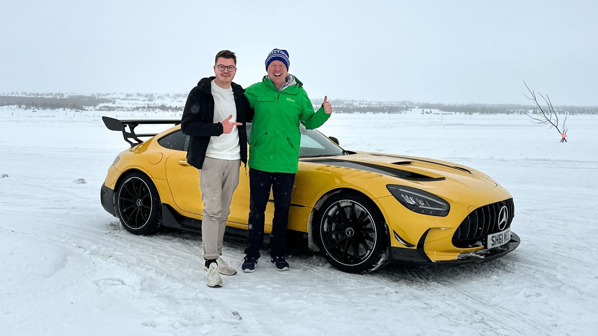 Shmee: Super-stjernen er i Norge – bli med på tur i AMG GT Black Series