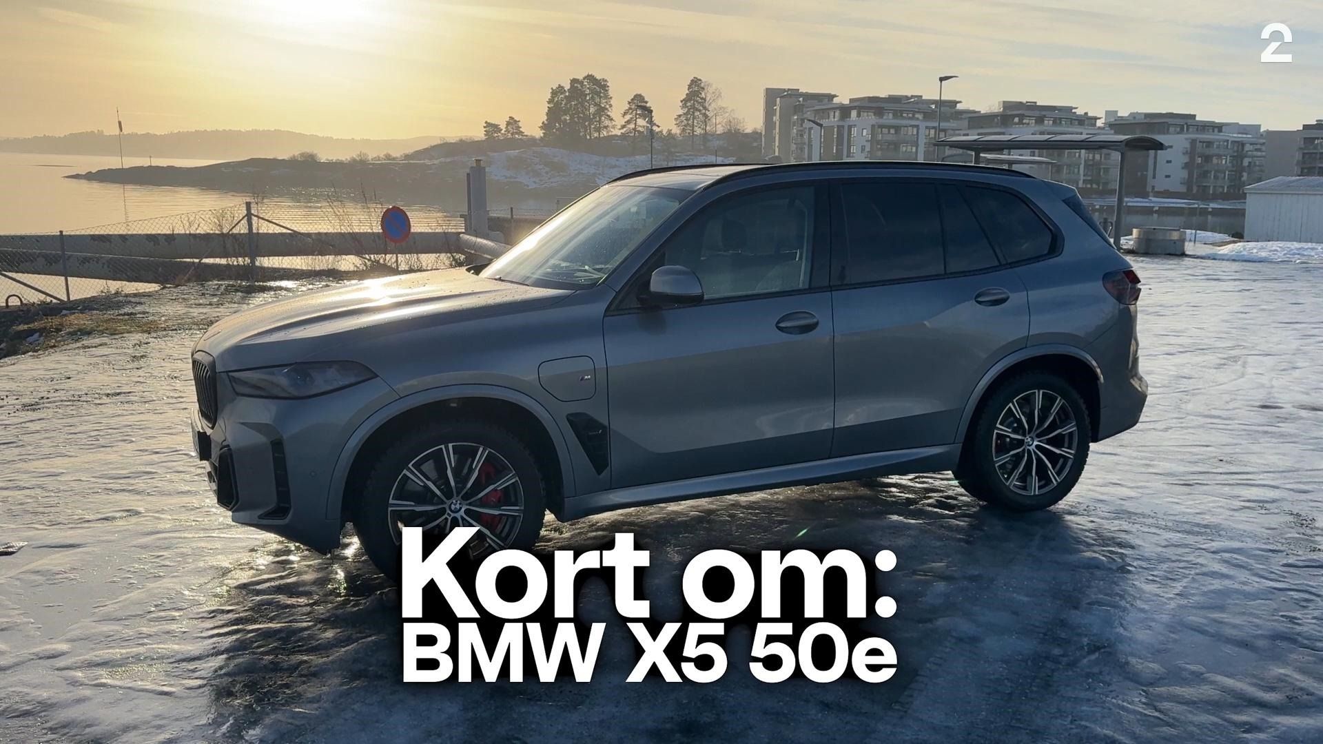 Kort om BMW X5 50e