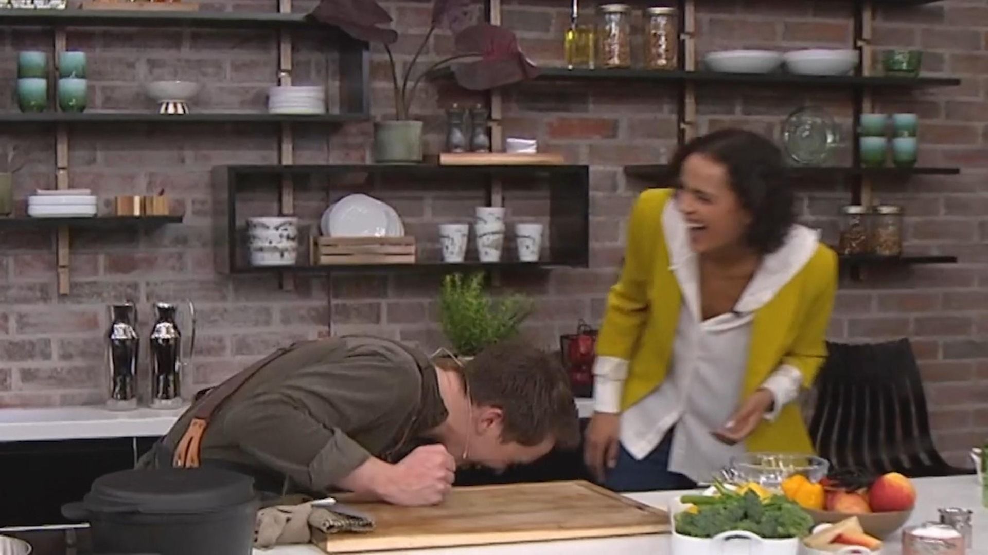 Knekker sammen av kuk-kommentar