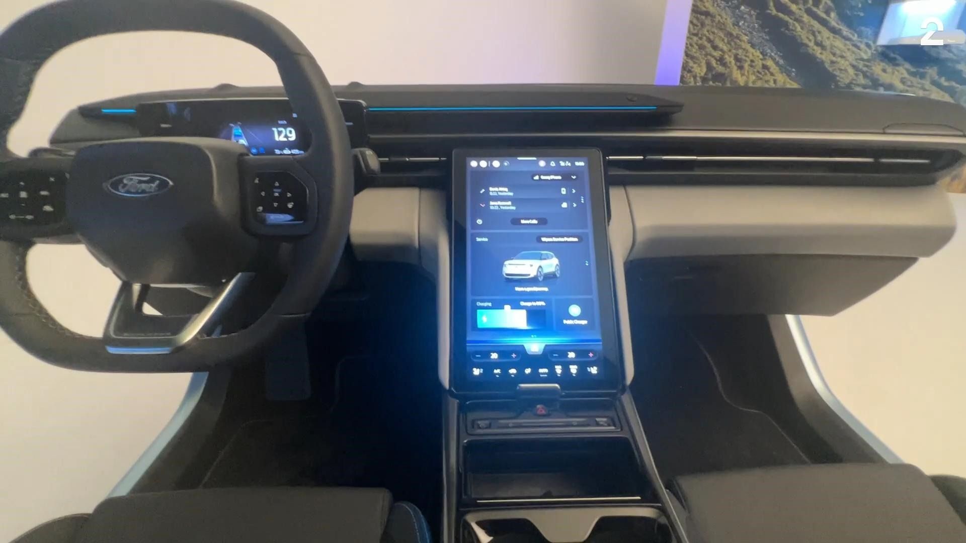 Ford Explorer elbil: Her ser vi nærmere på interiør og infotainment