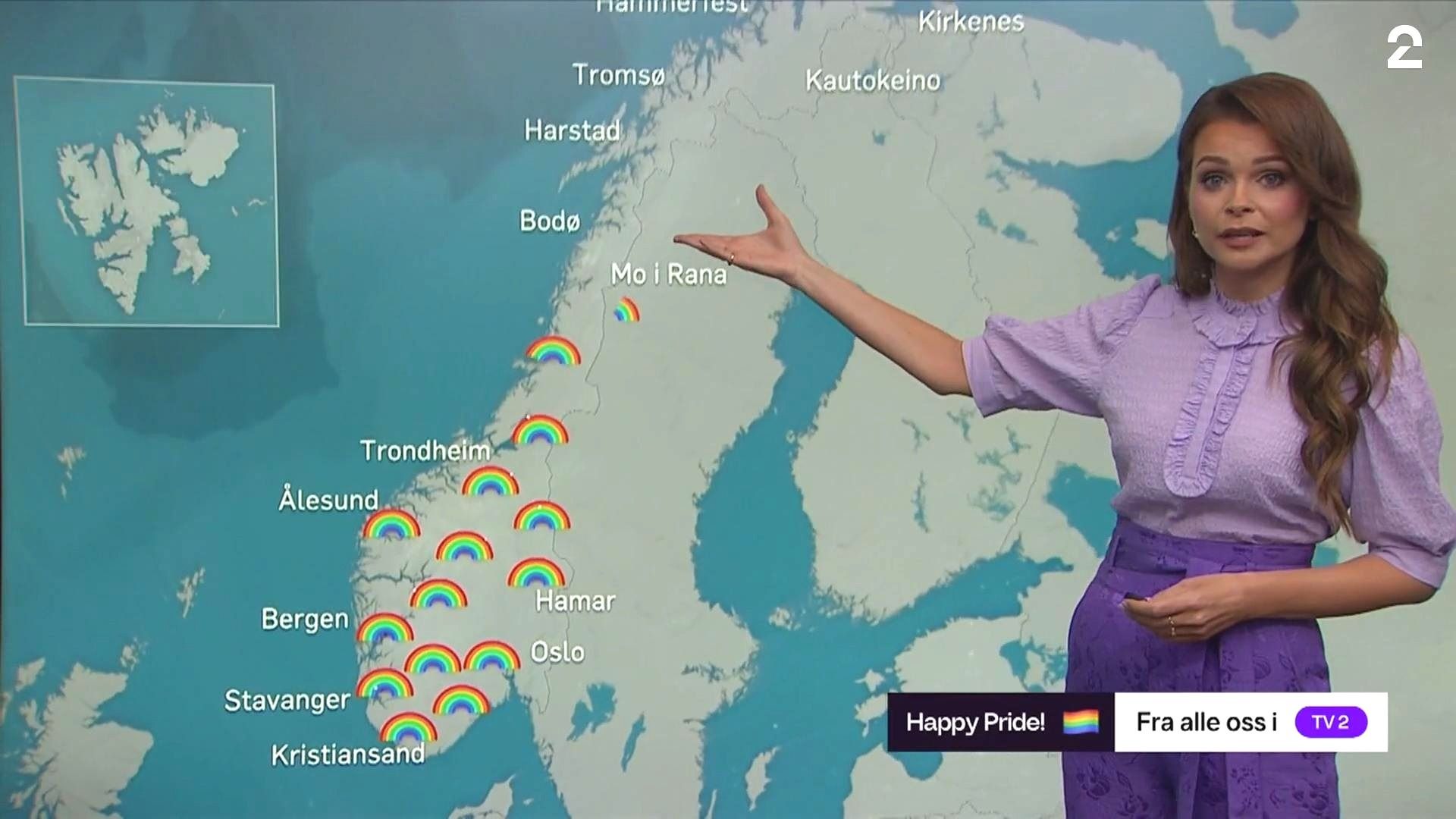 Slik har du aldri sett værmeldingen før