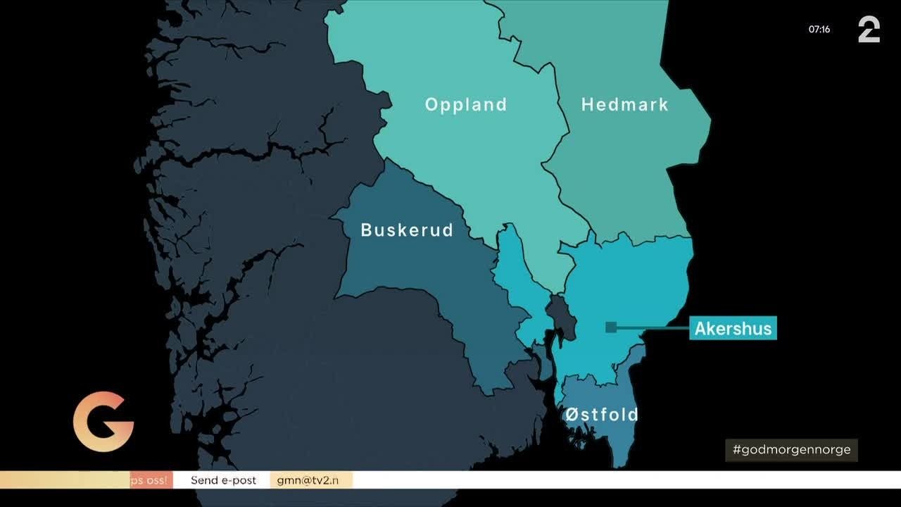 Slik kan norgeskartet se ut i nærmeste framtid