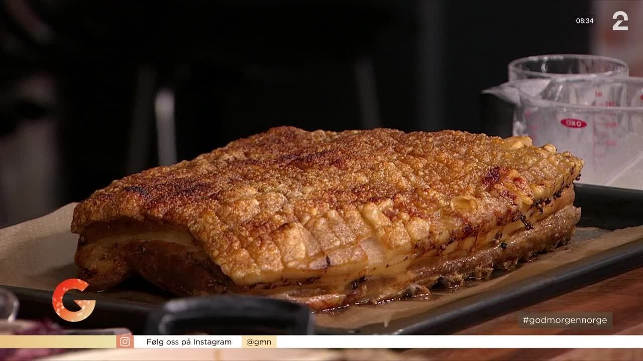 Slik får du juleribbe med supersprø svor