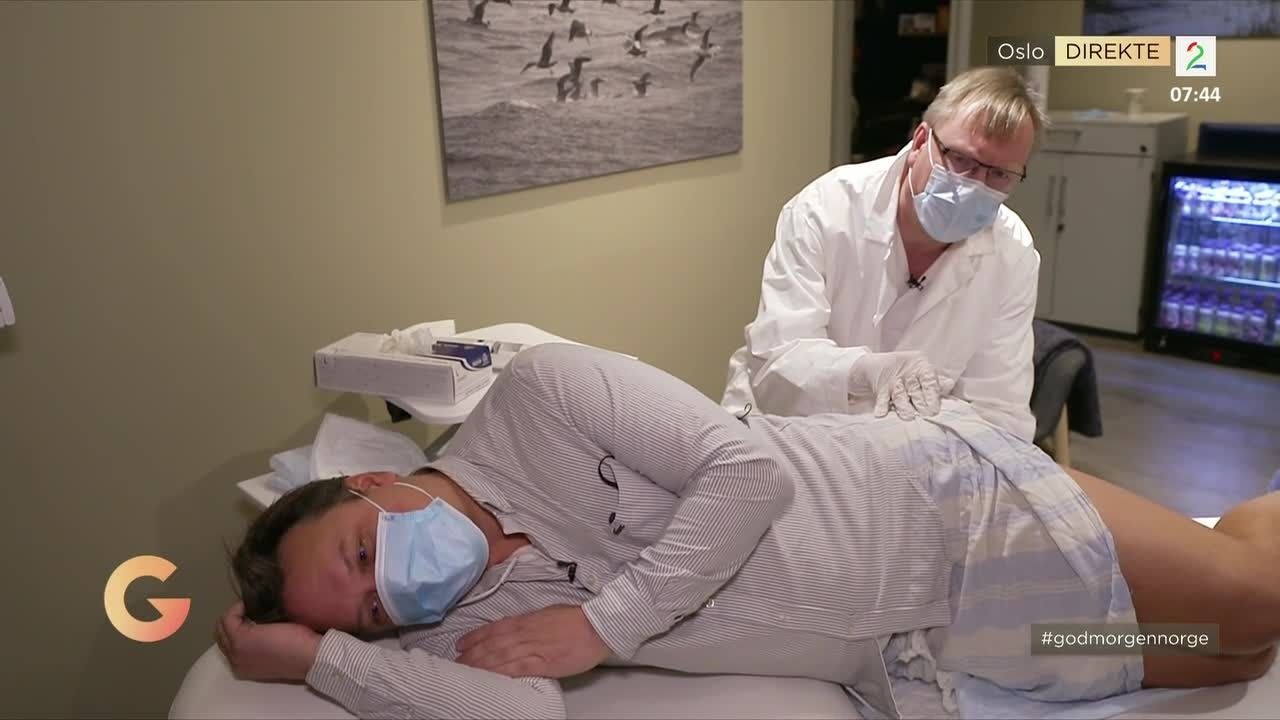 Her tar TV 2-reporteren prostatasjekk på direkten