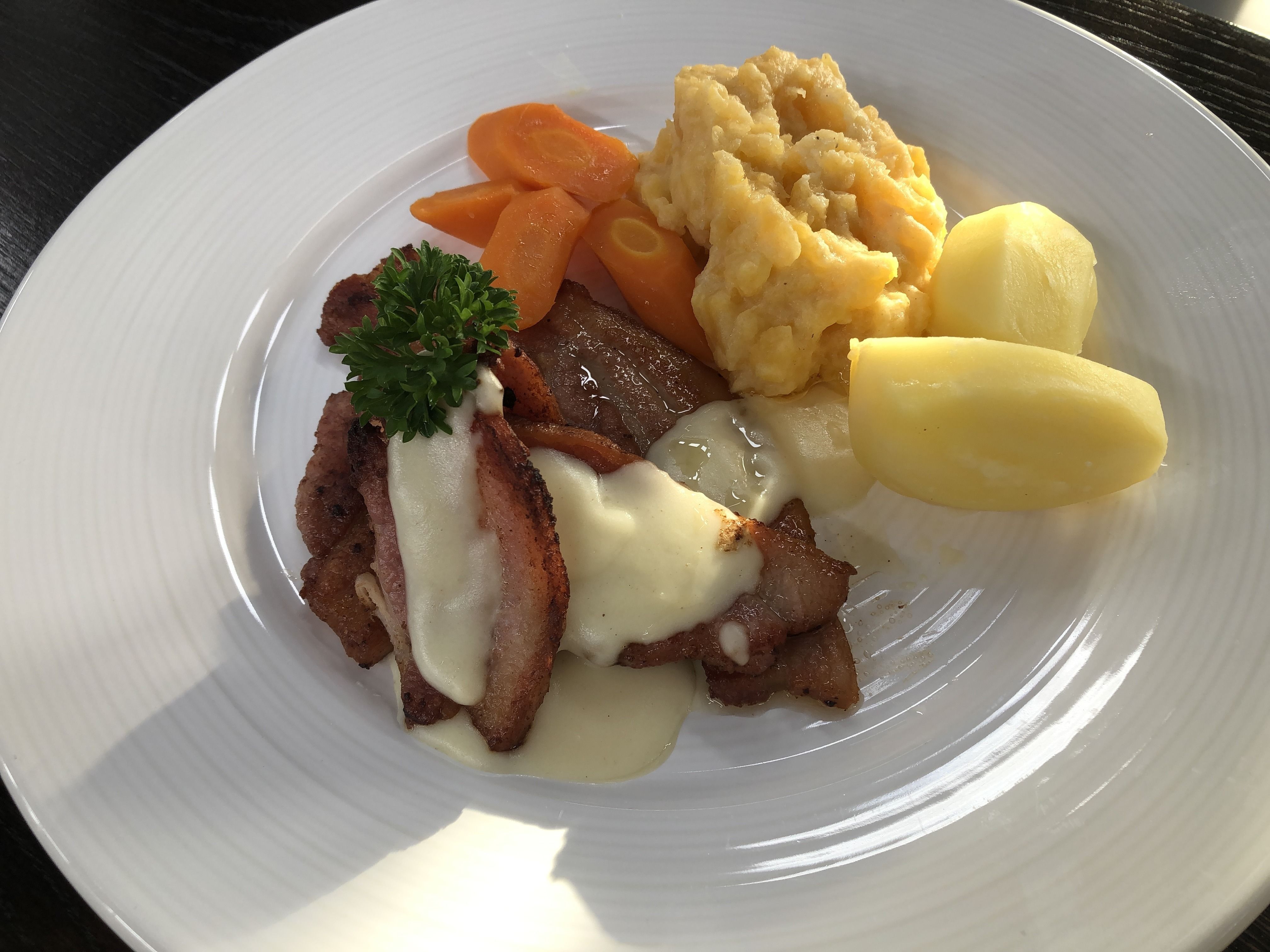 Stekt flesk og duppe