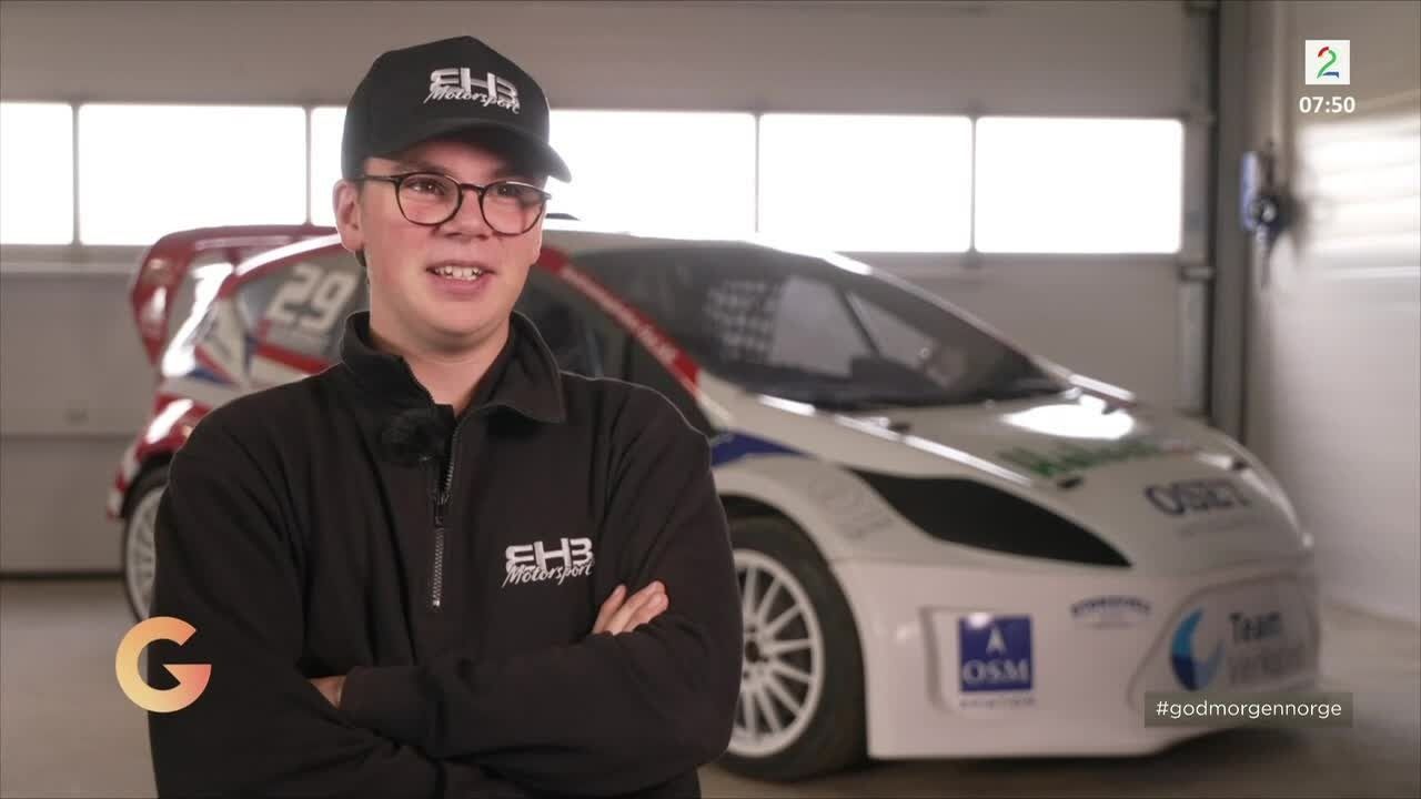 Eirik (18) kjører rallycross mot alle odds