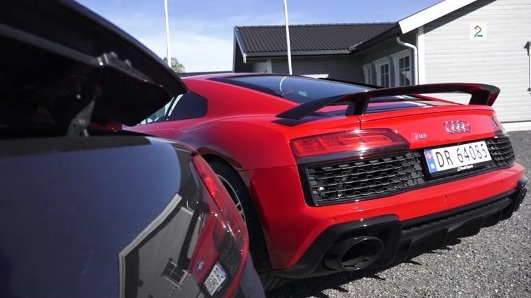Den har aldri vært raskere – vi kjører nye Audi R8