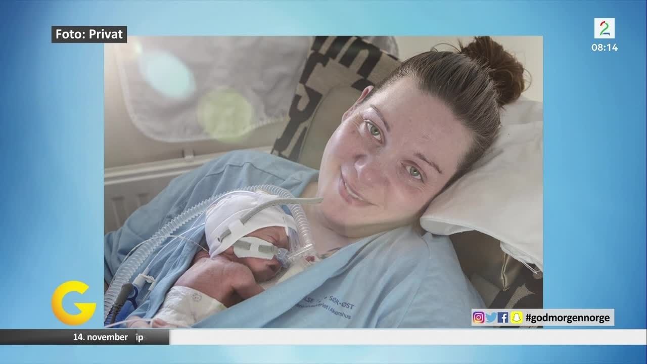 Thea veide litt over 1 kilo da hun ble født altfor tidlig - nå er hun ...