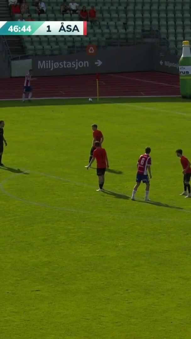 47’ - Mål av Jacob Hanstad (3-1)