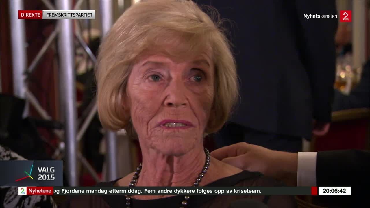 Siv Jensens mor: – Hun er veldig sliten