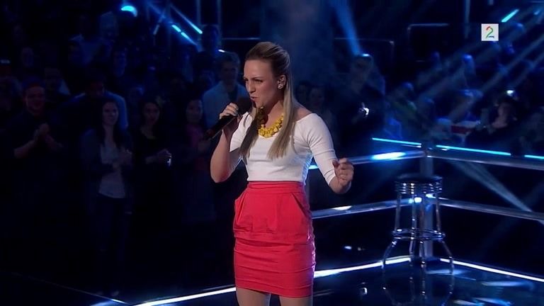 Anne-Sofie Endresen i knockout i The Voice