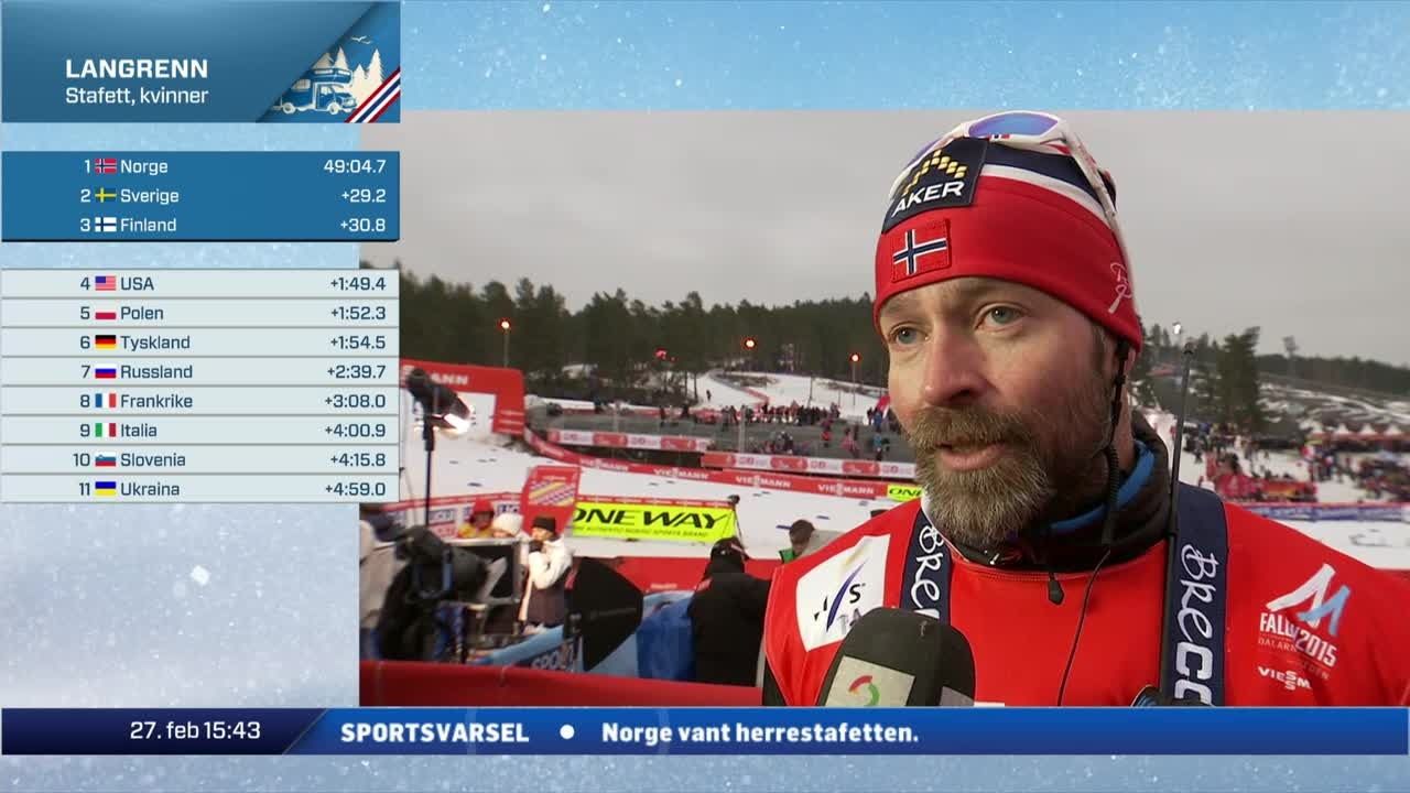 Landslagstreneren: – Petter viser igjen at han er best til dette