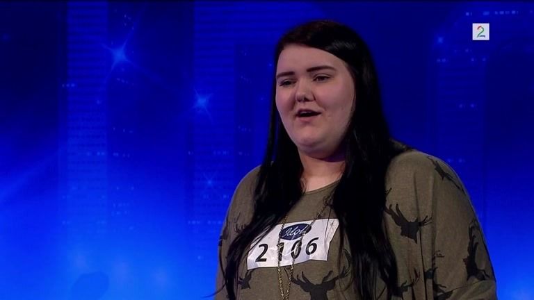 Lene Marie Olsen (2106) på Idol-audition i Tromsø