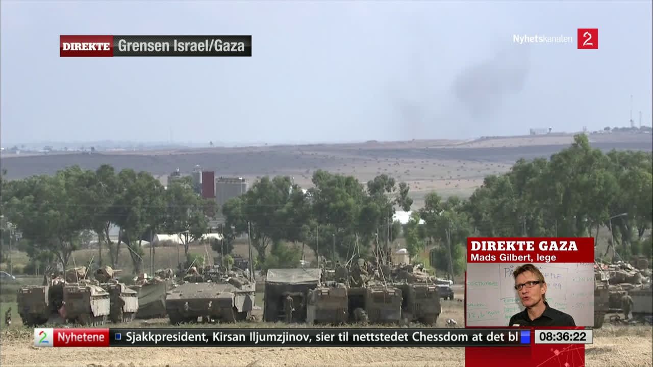 Mads Gilbert: Nå er det full krig i Gaza