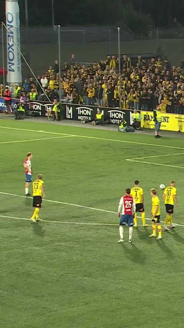 65’ - Mål av Robin Rasch (1-0)