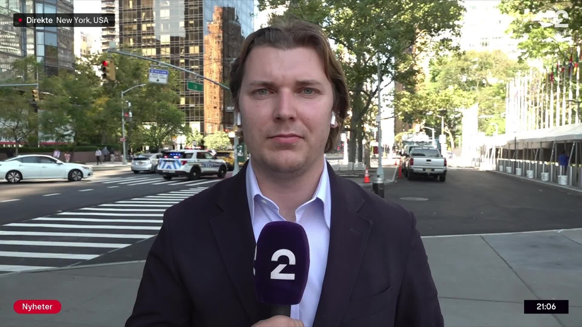 Debatt mellom Harris og Trump