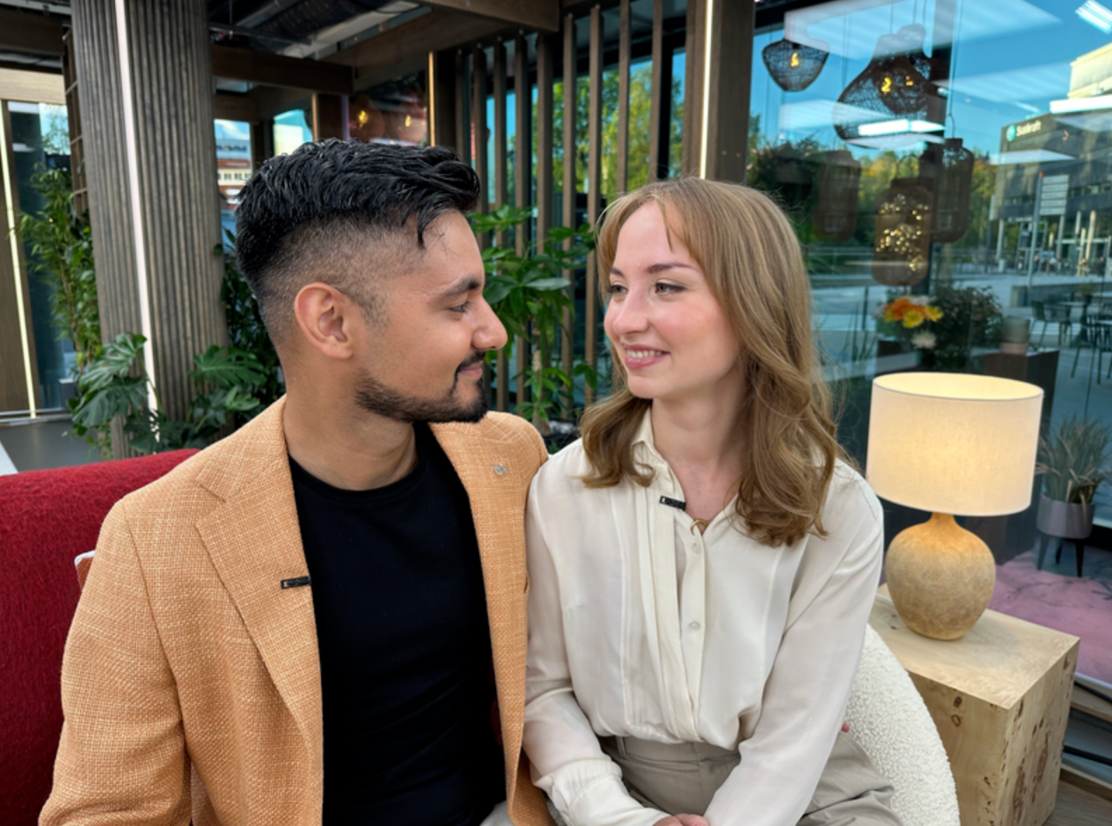 Slik takket han sin forlovede