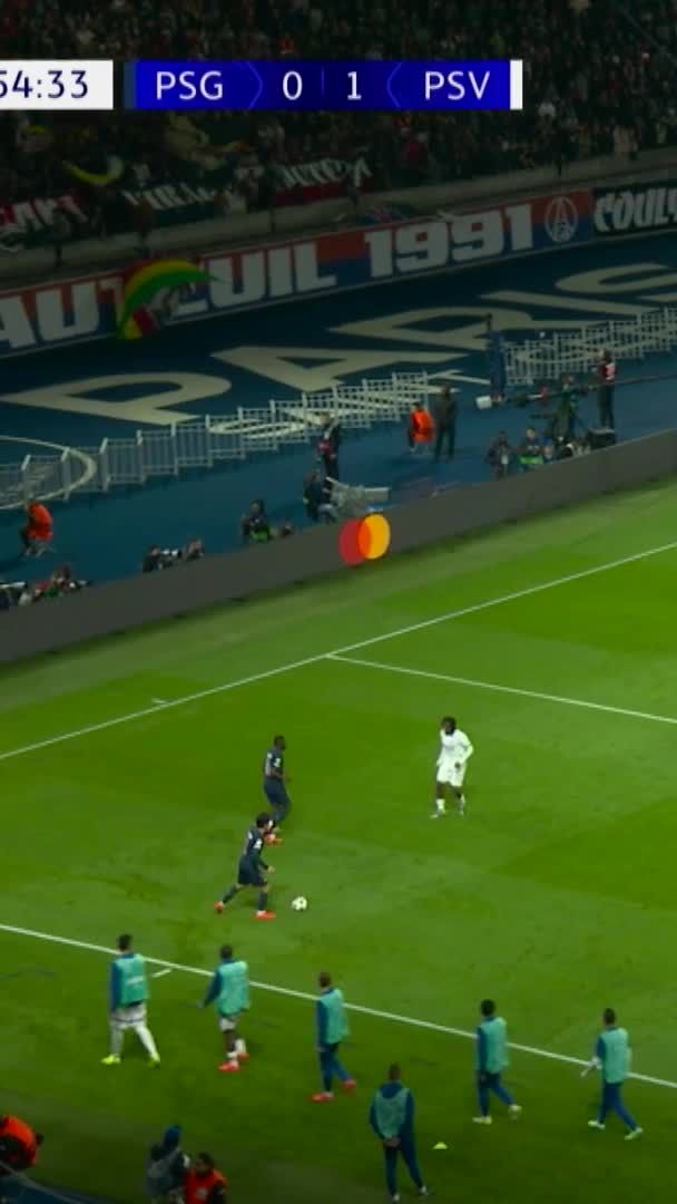 PSG og PSV: Mål av Achraf Hakimi, 22. oktober 2024