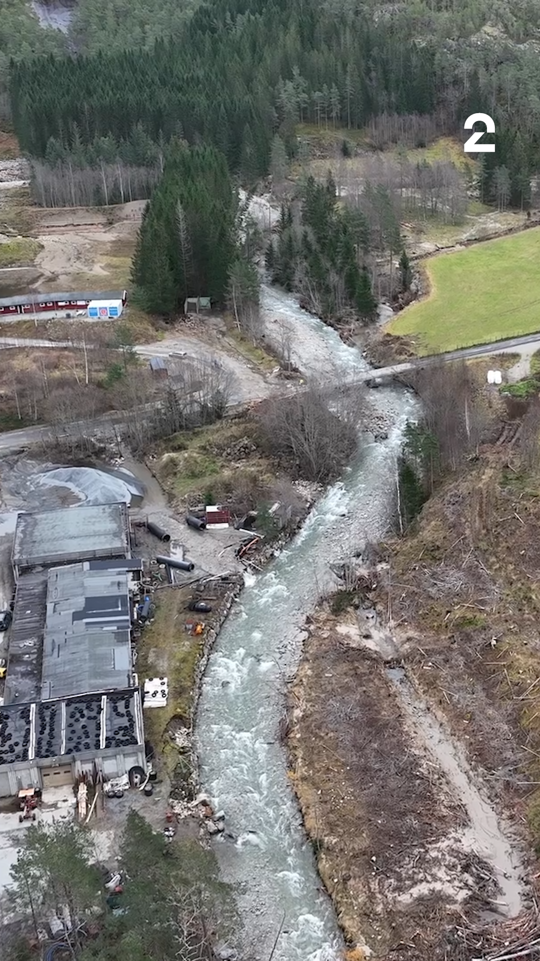 «Jakob» herjet: Dronebilder viser ødeleggelsene