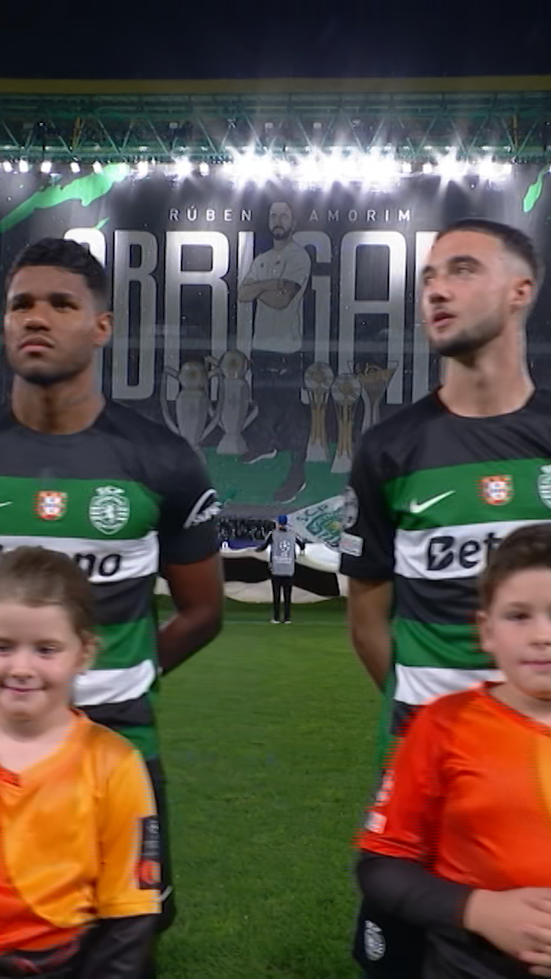 Sporting med Amorim-hyllest