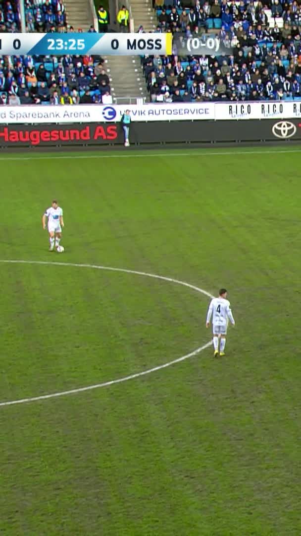 25’ - Mål av Sory Ibrahim Diarra (1-0)