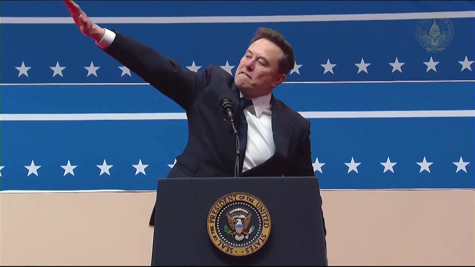 Musk-hilsen vekker harme