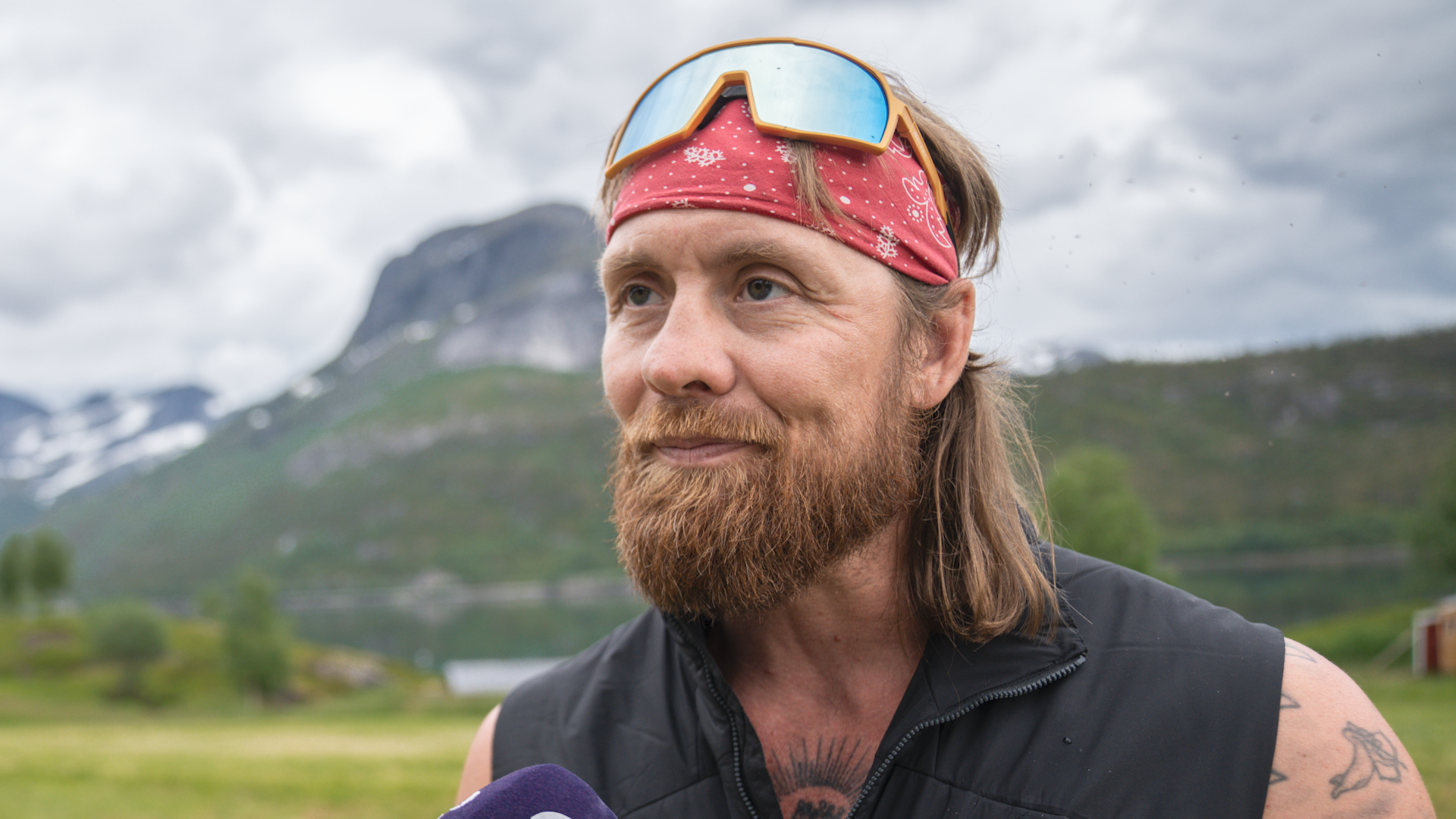 Slik ser han ikke ut lenger