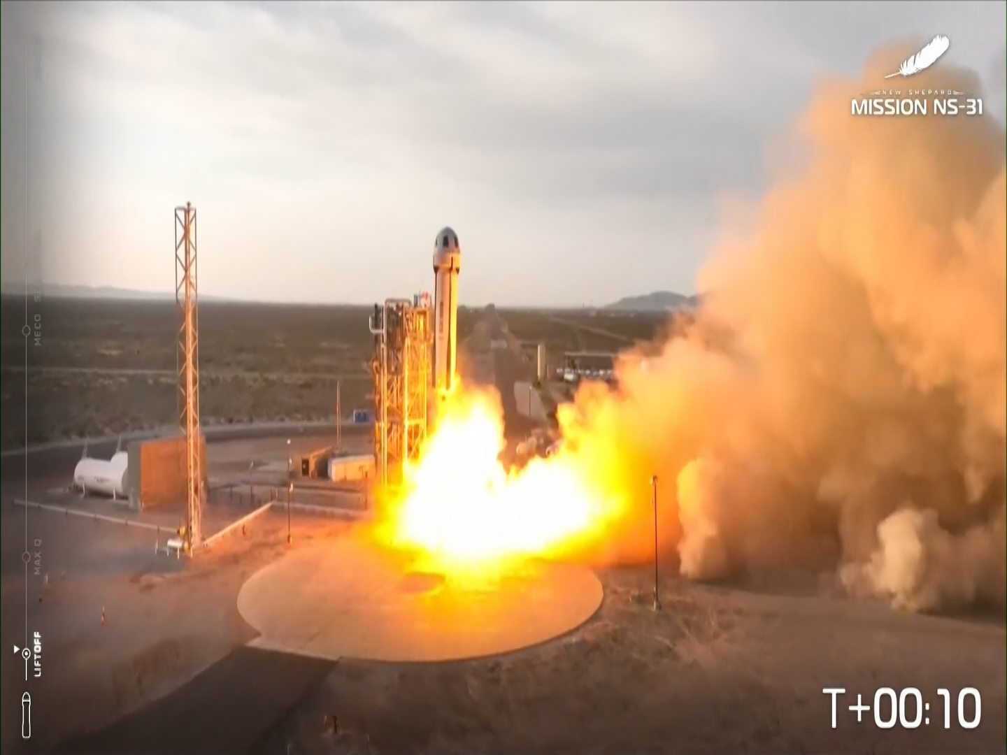 Her skytes Katy Perry opp i verdensrommet