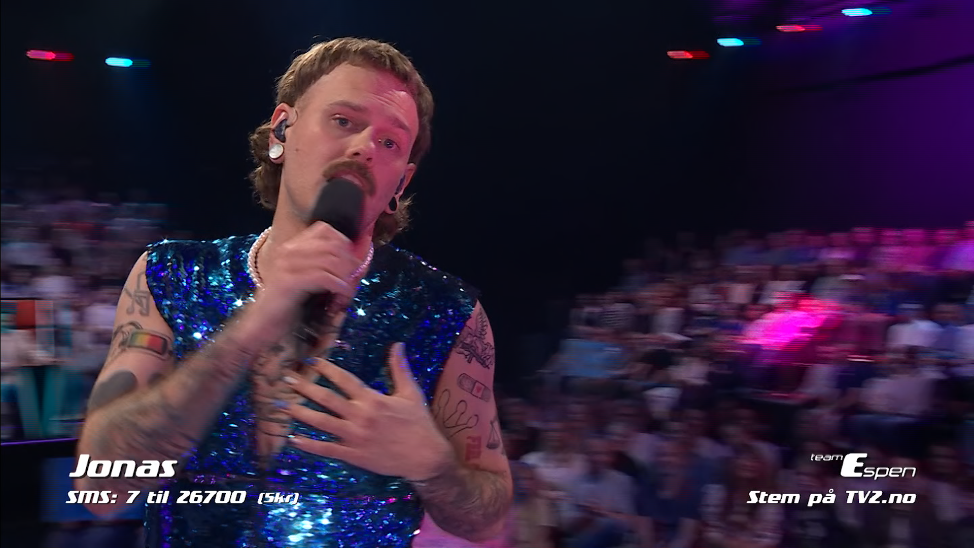 Jonas synger "Grace Kelly" av Mika