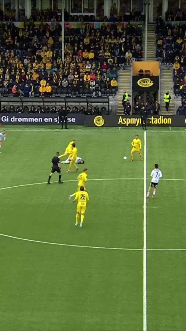 91’ - Redning av Sander Tangvik
