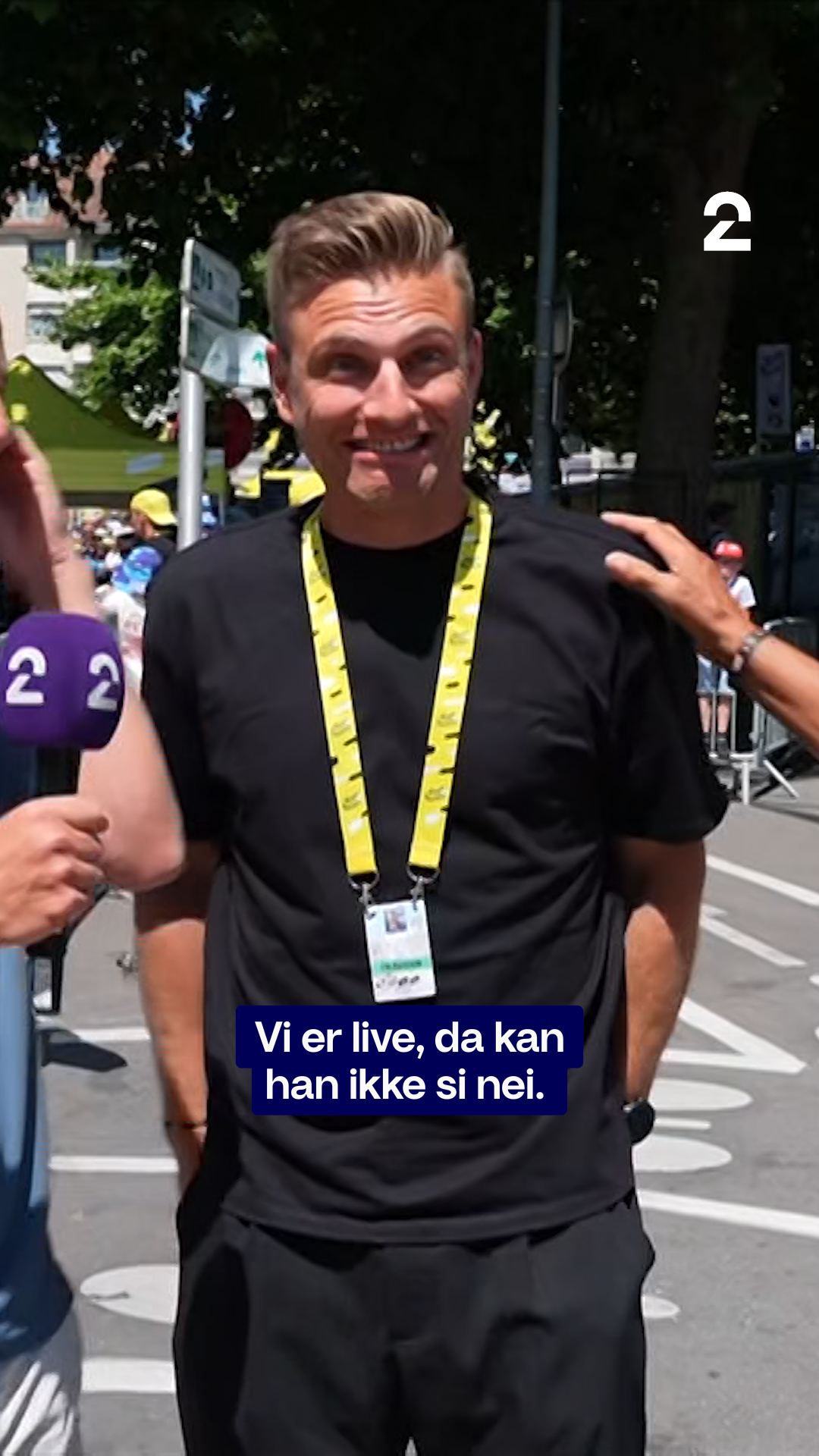 Overrasker stjernen på direkten: - Kan ikke si nei