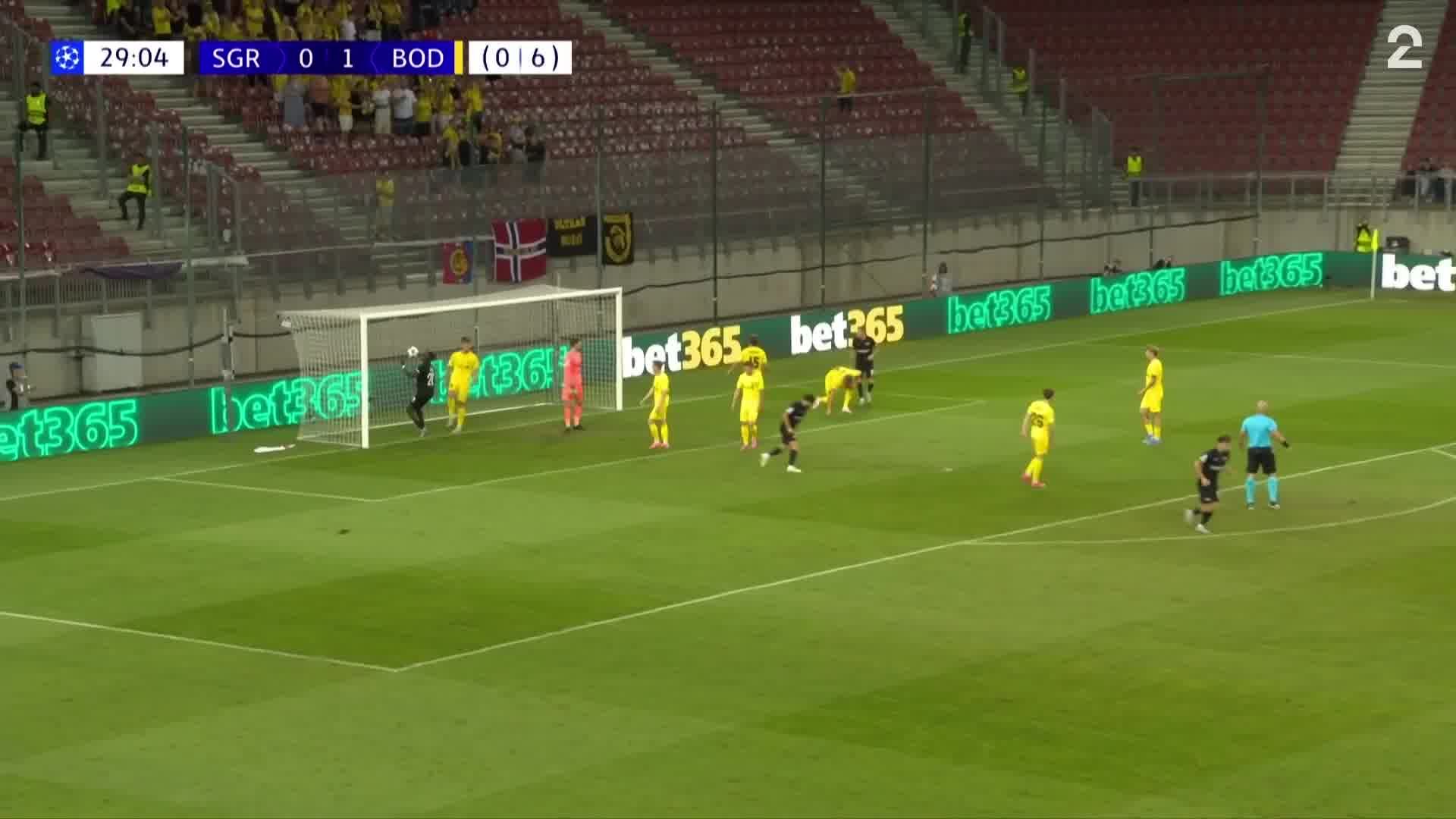 30’ - Mål av Seedy Jatta (1-1)