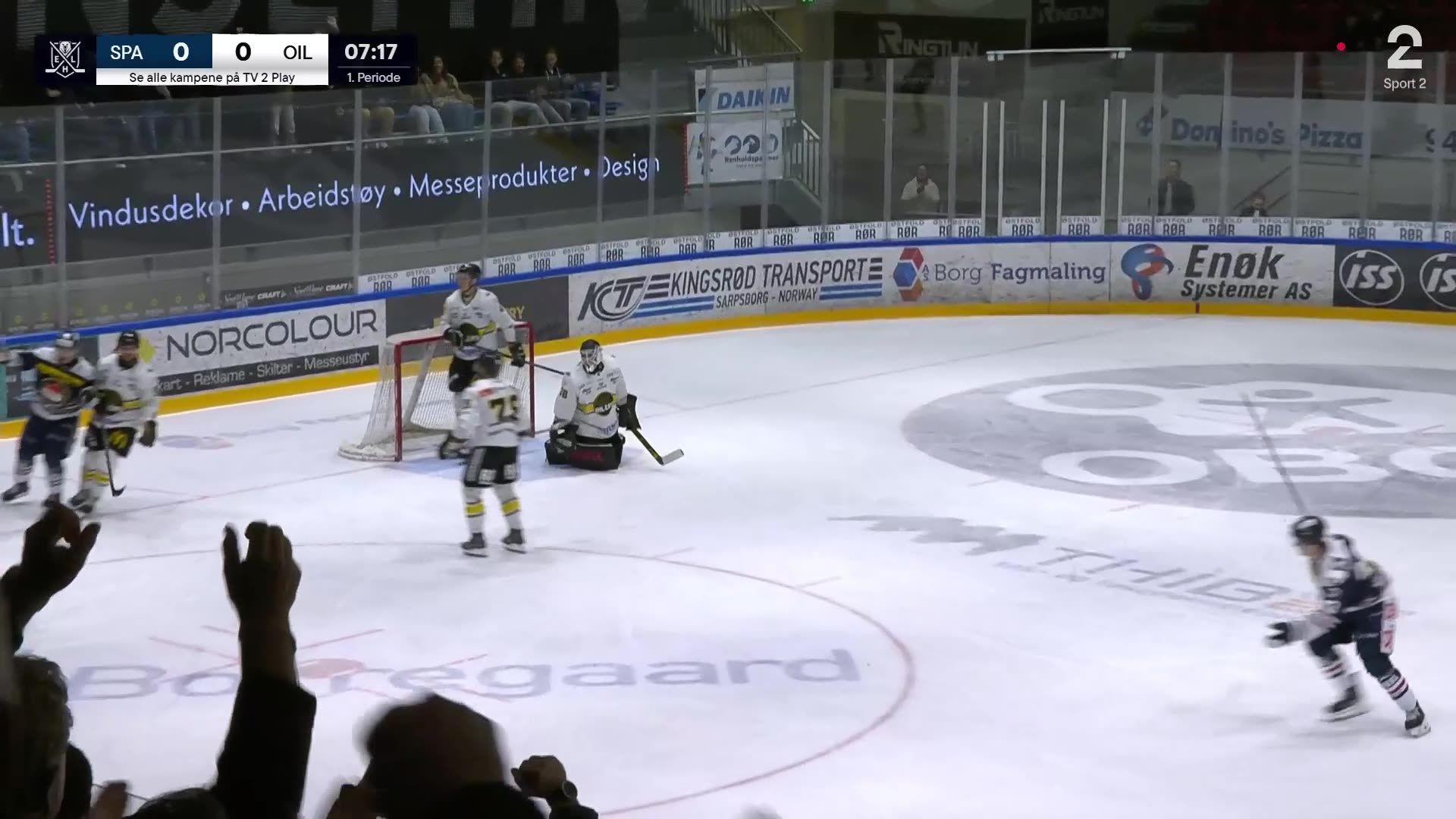 12’ - Mål av Jonathan Hermansson (1-0)