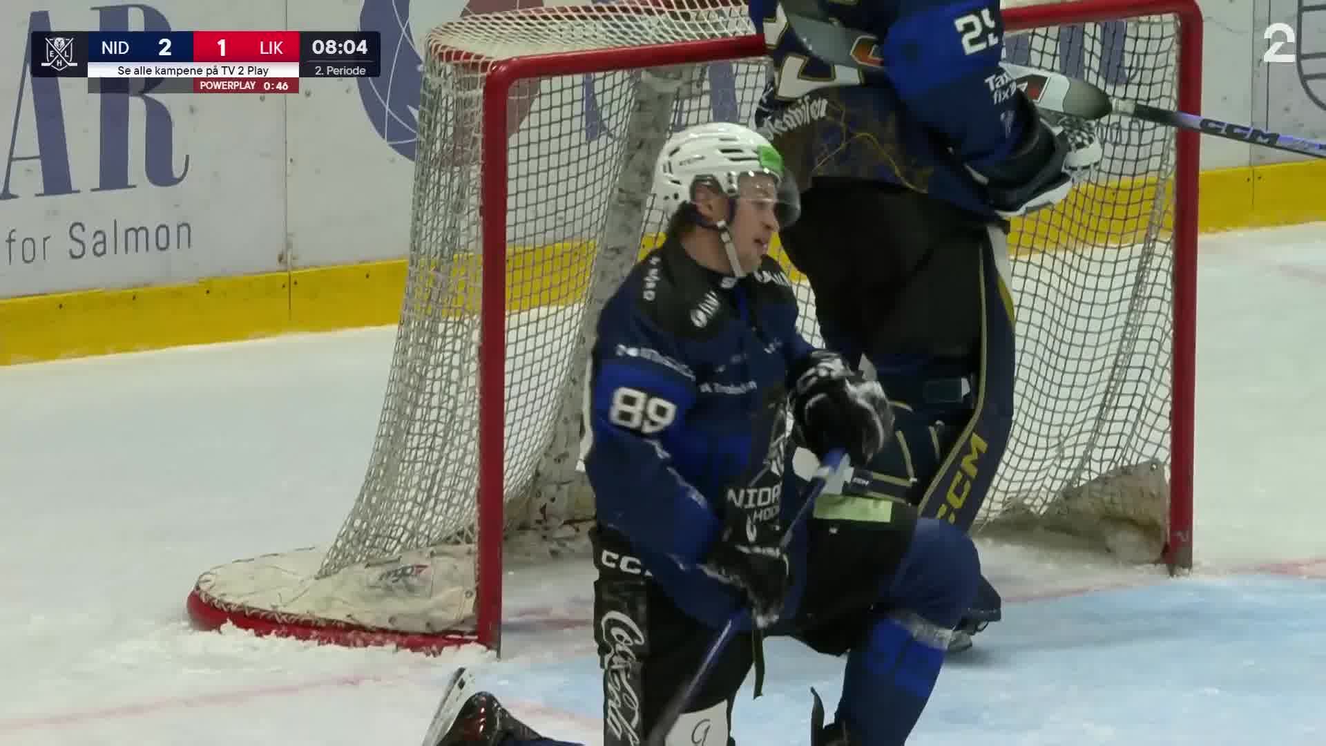 31’ - Mål av Simon Falk (2-2)
