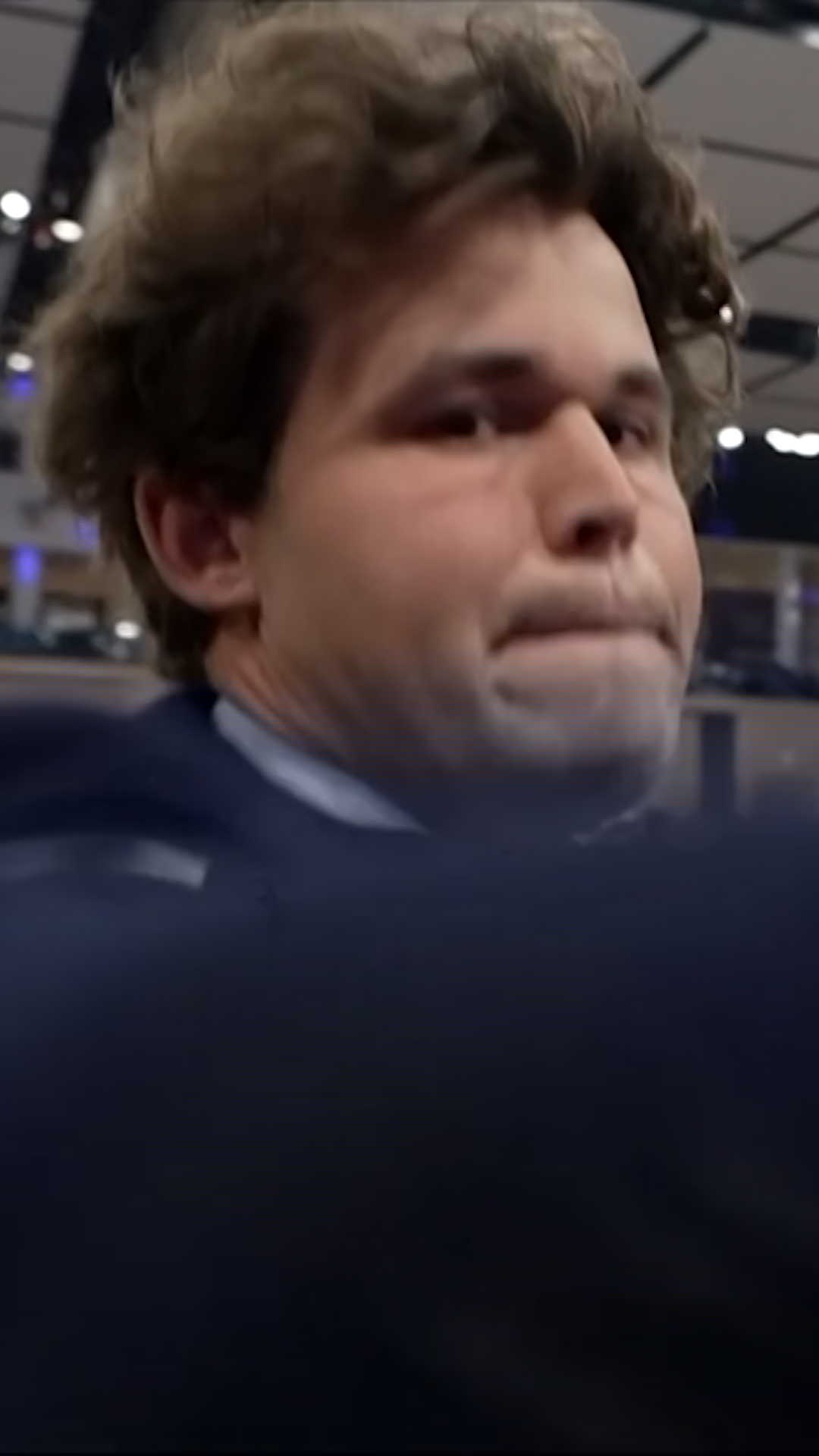 Dytter bort kamera