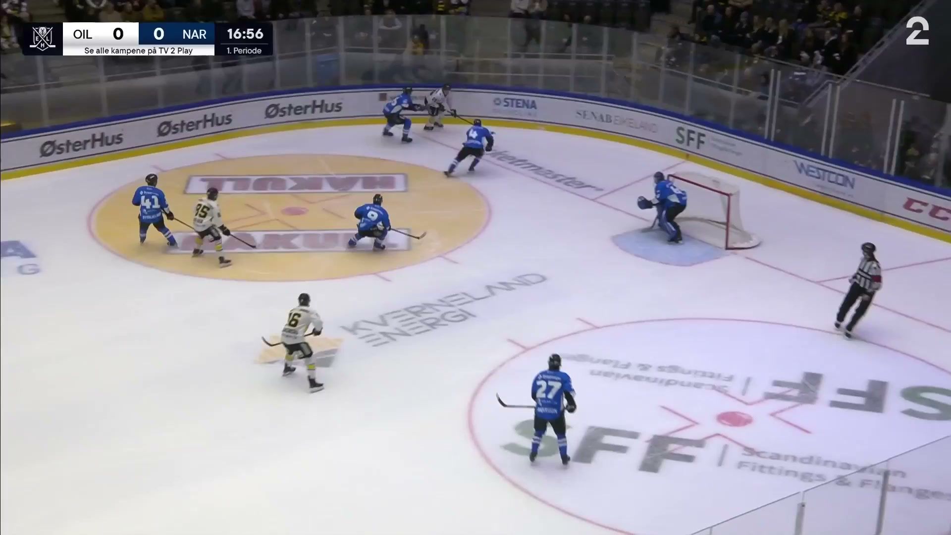 Stavanger Oilers 6 - 2 Narvik - Sammendrag