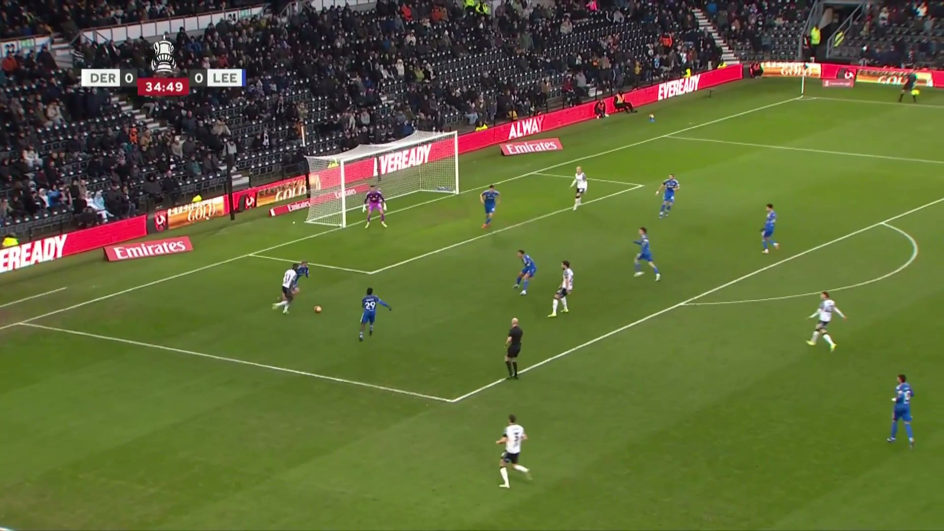 35’ - Mål av Ben Brereton (1-0)