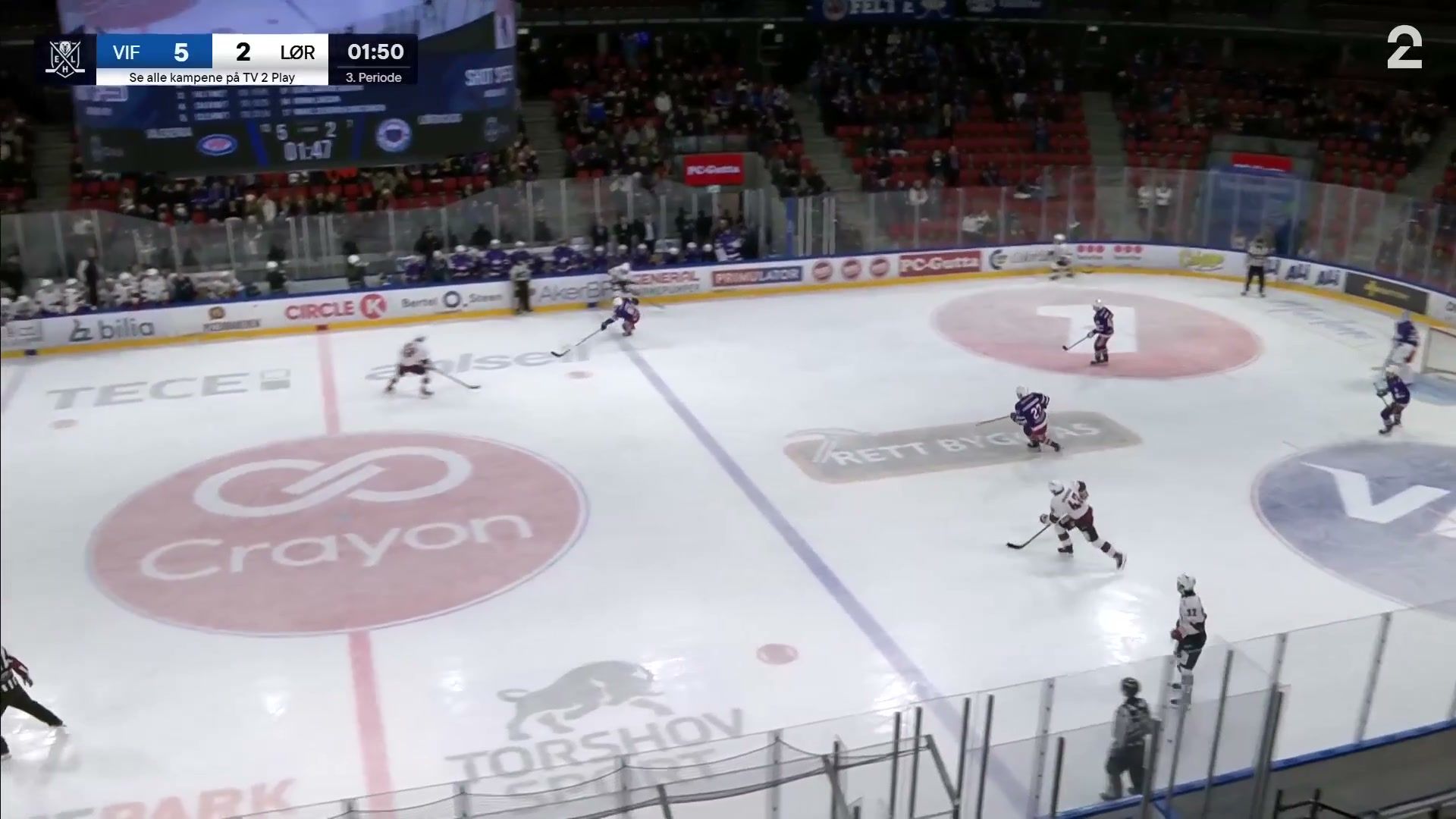 58’ - Mål av Ryan Lasch (6-2)