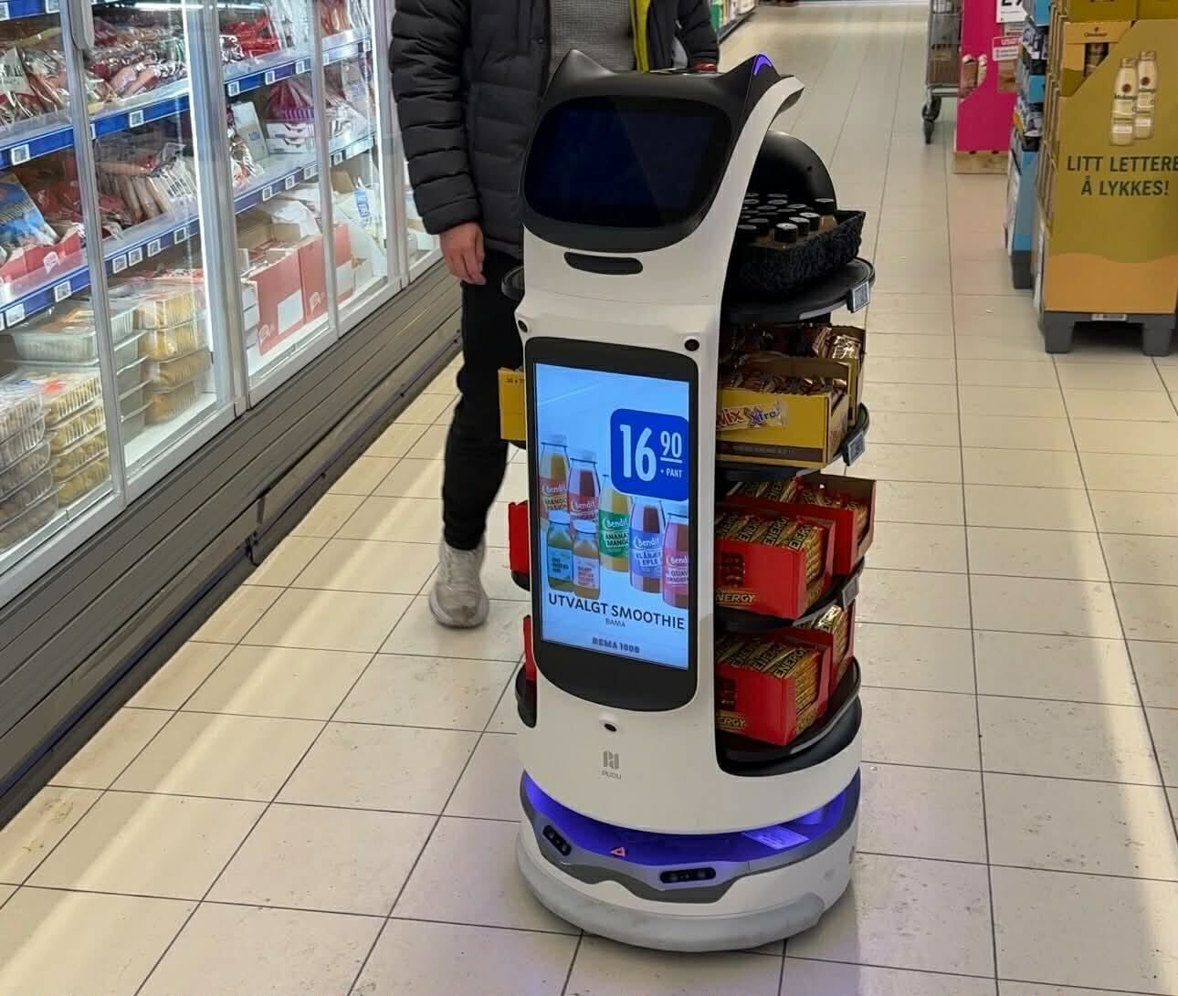 Fikk sjokk på Rema 1000-butikk