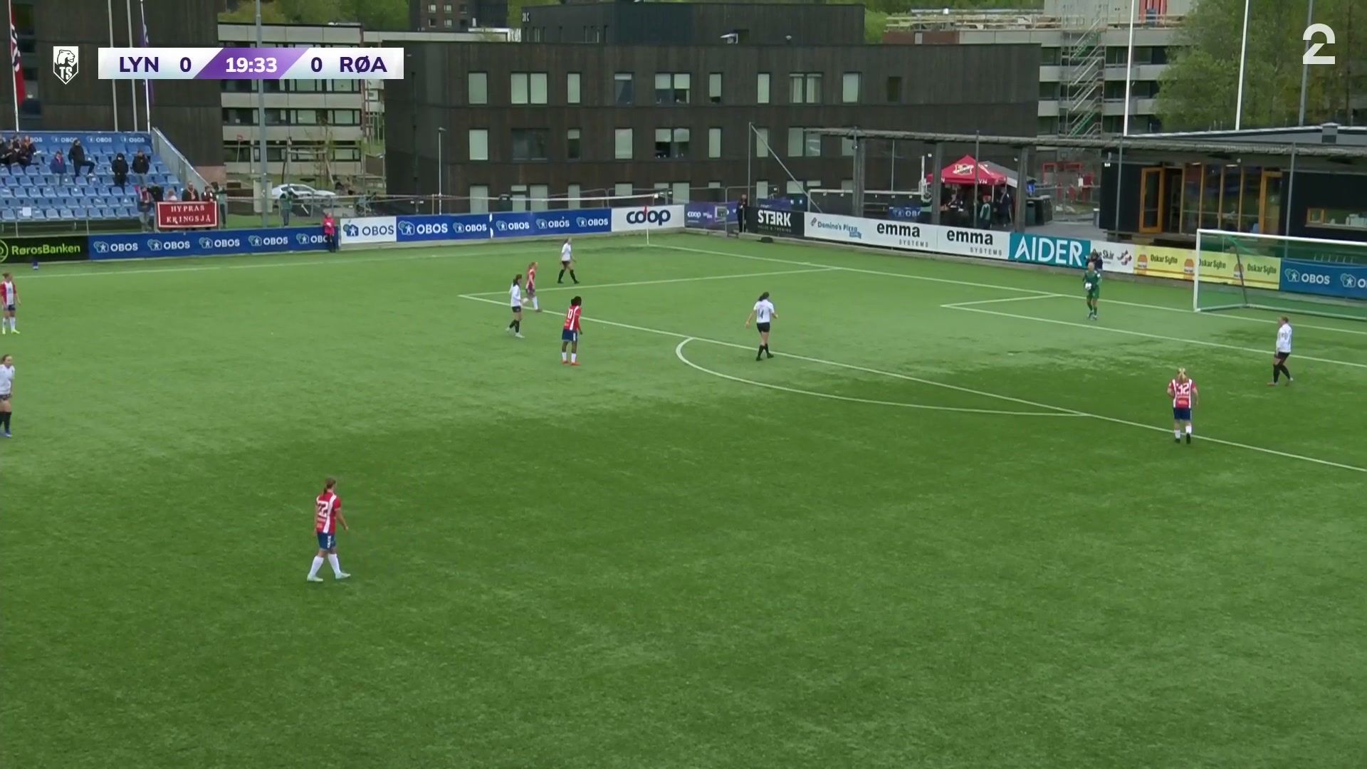 20’ - Gult kort til Eline Amlie