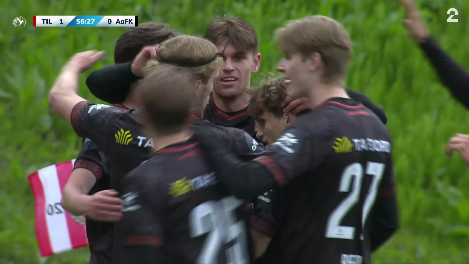 57’ - Mål av Mathias Christensen (1-1)