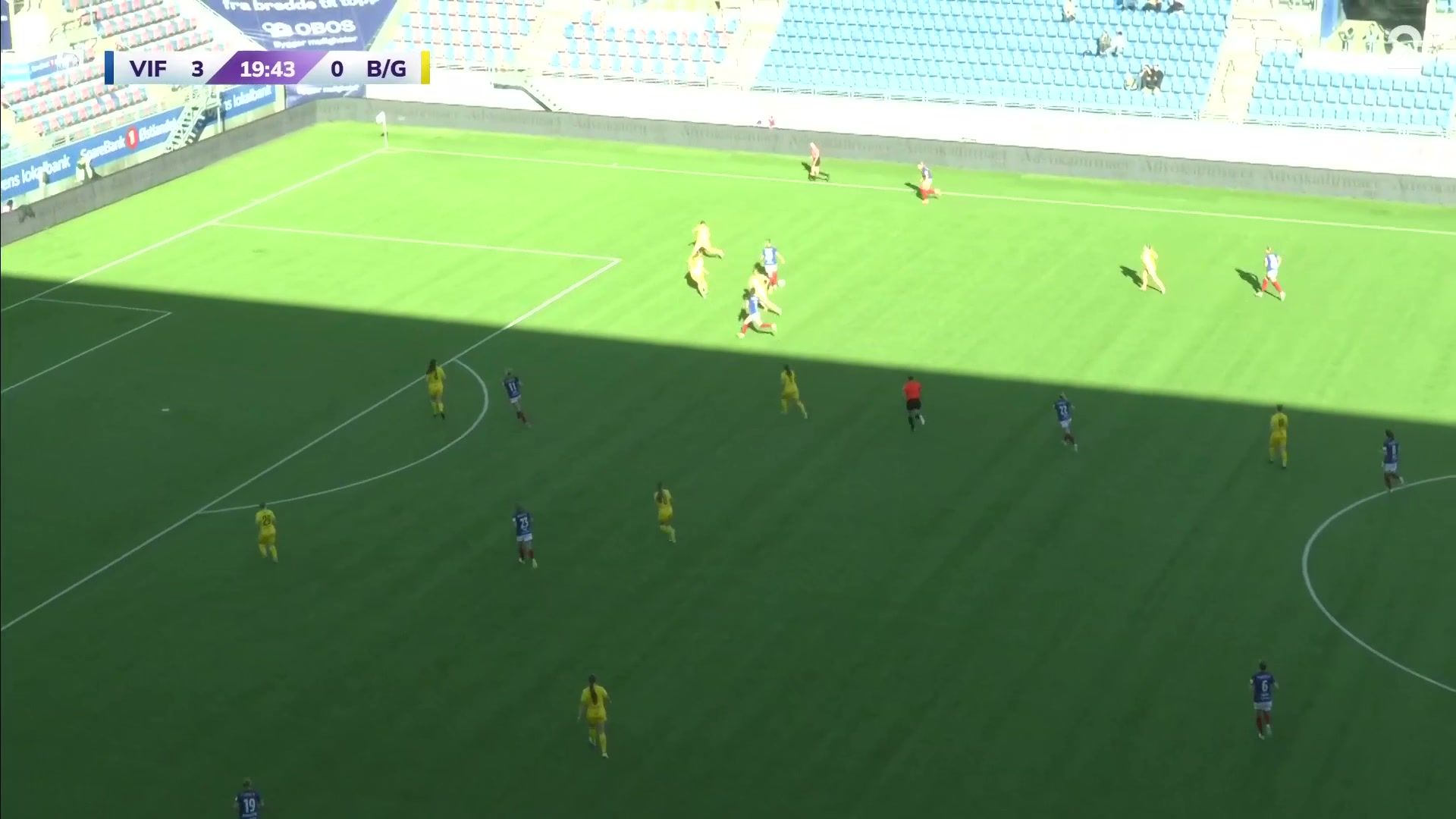 20’ - Mål av Eline Hegg (4-0)