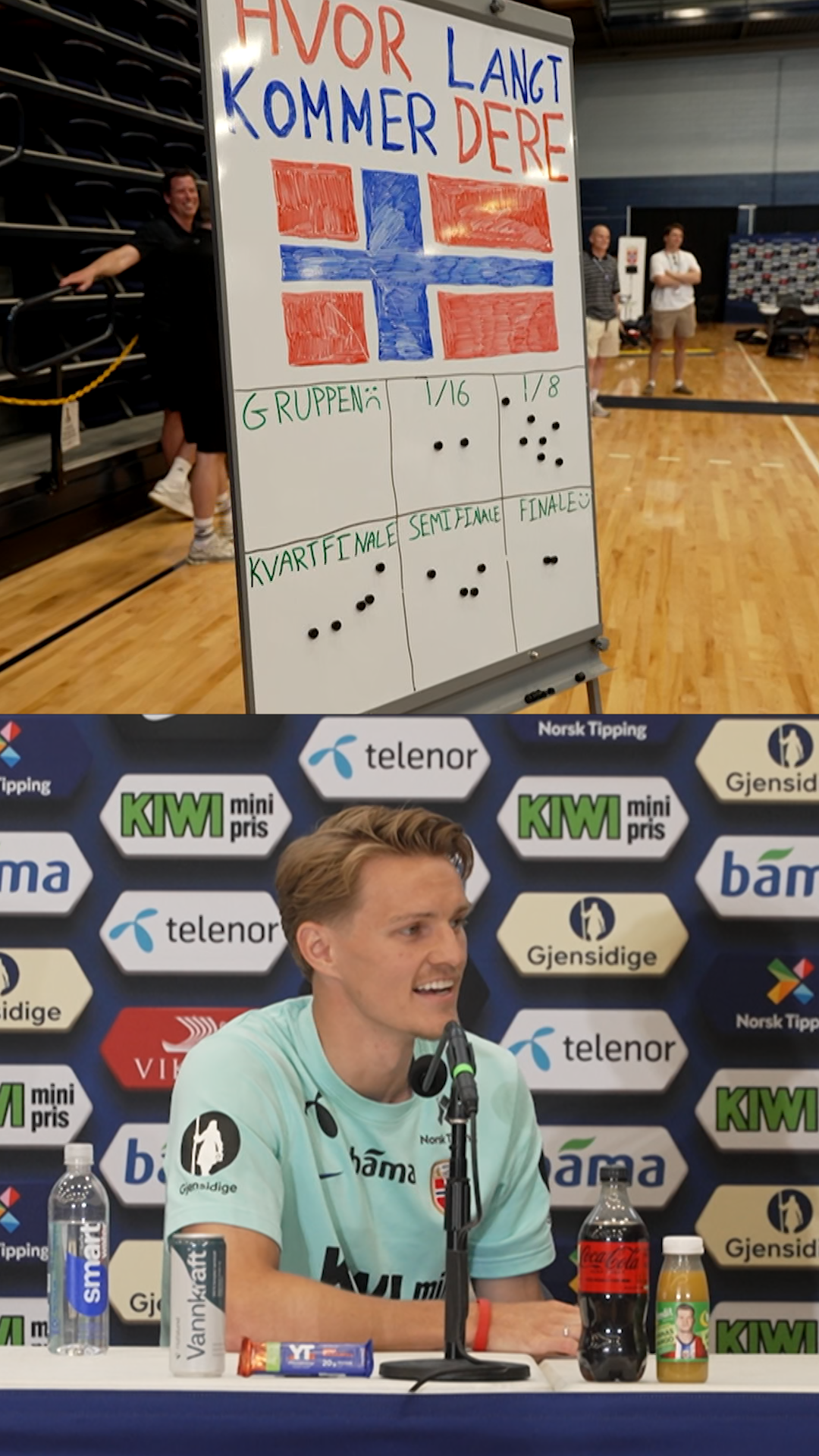 Danske fikk Ødegaard til å bryte ut i latter