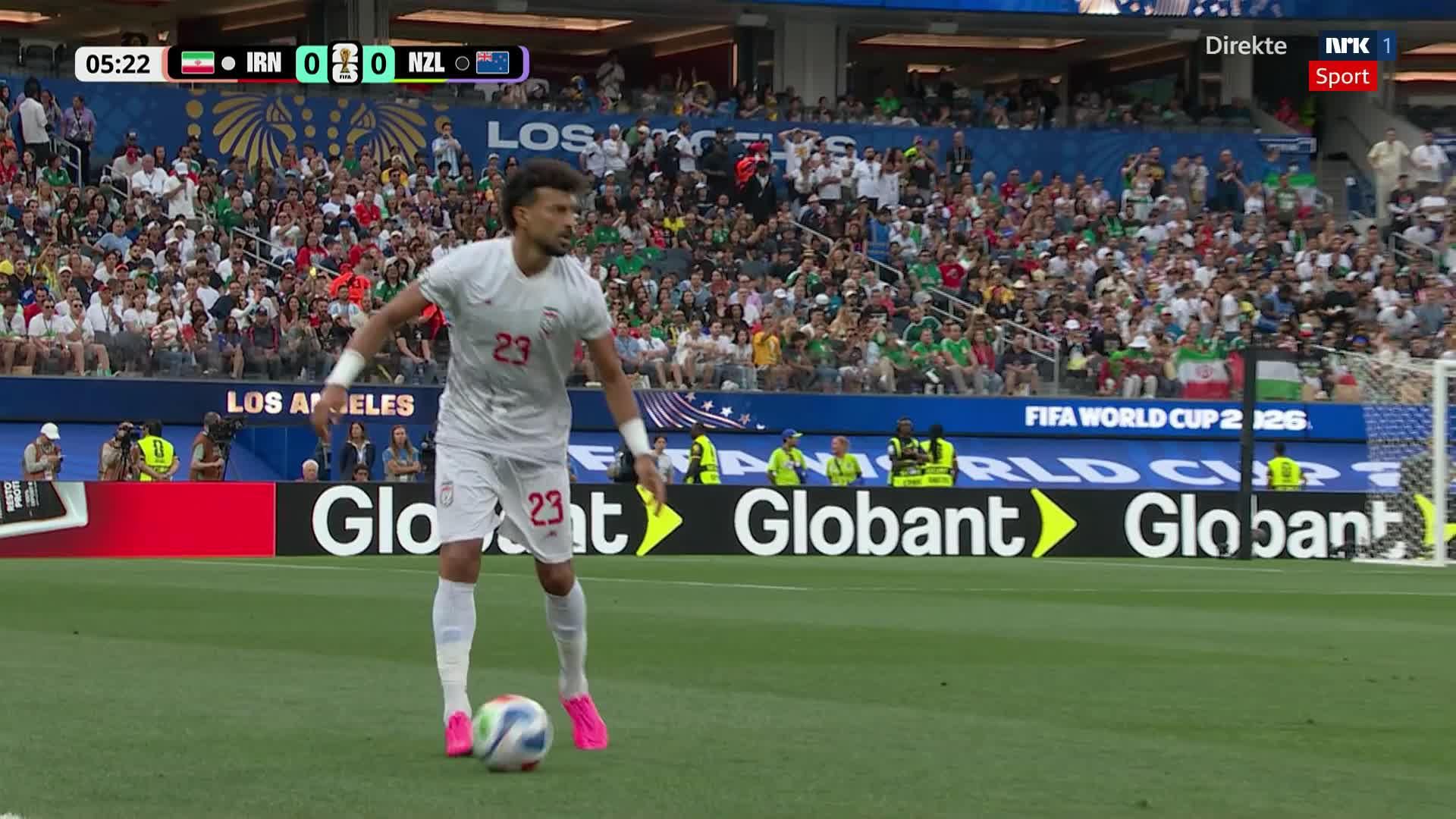 6’ - Sjanse til Arya Yousefi