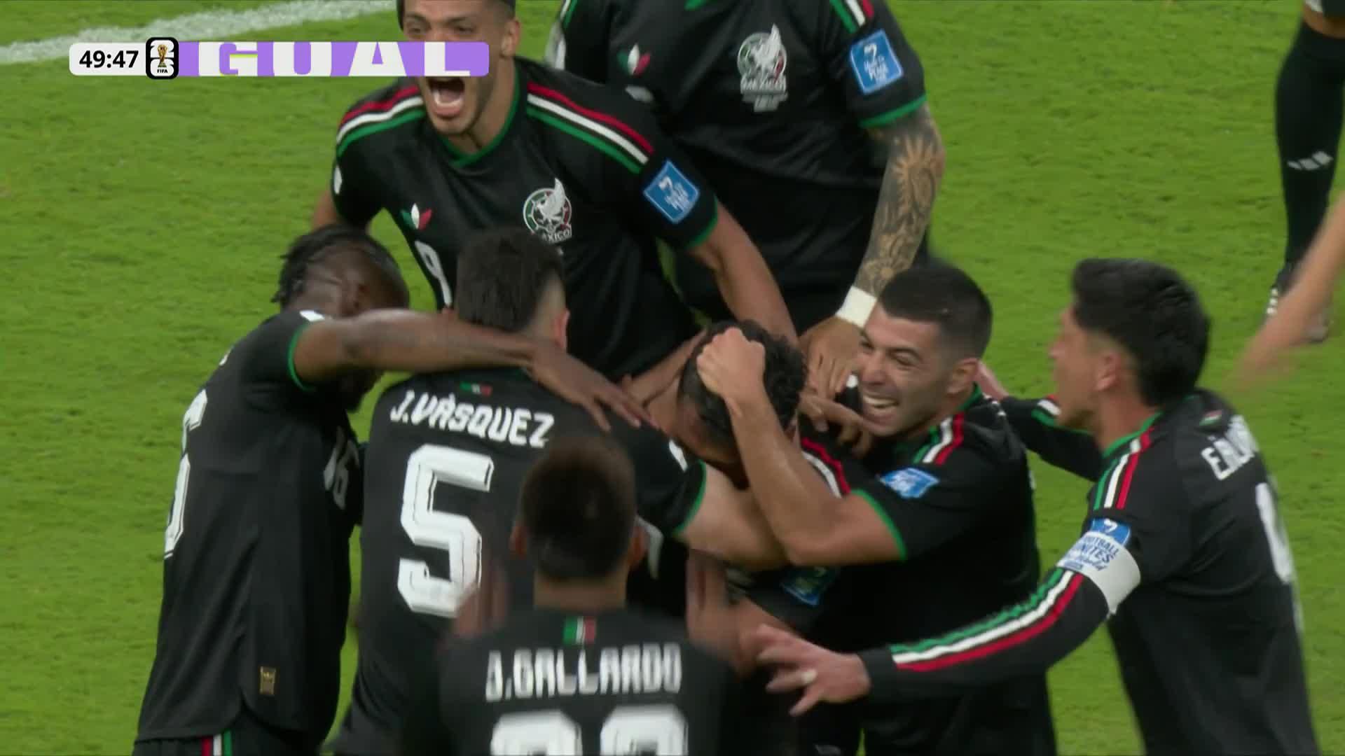 50’ - Mål av Luis Romo (1-0)